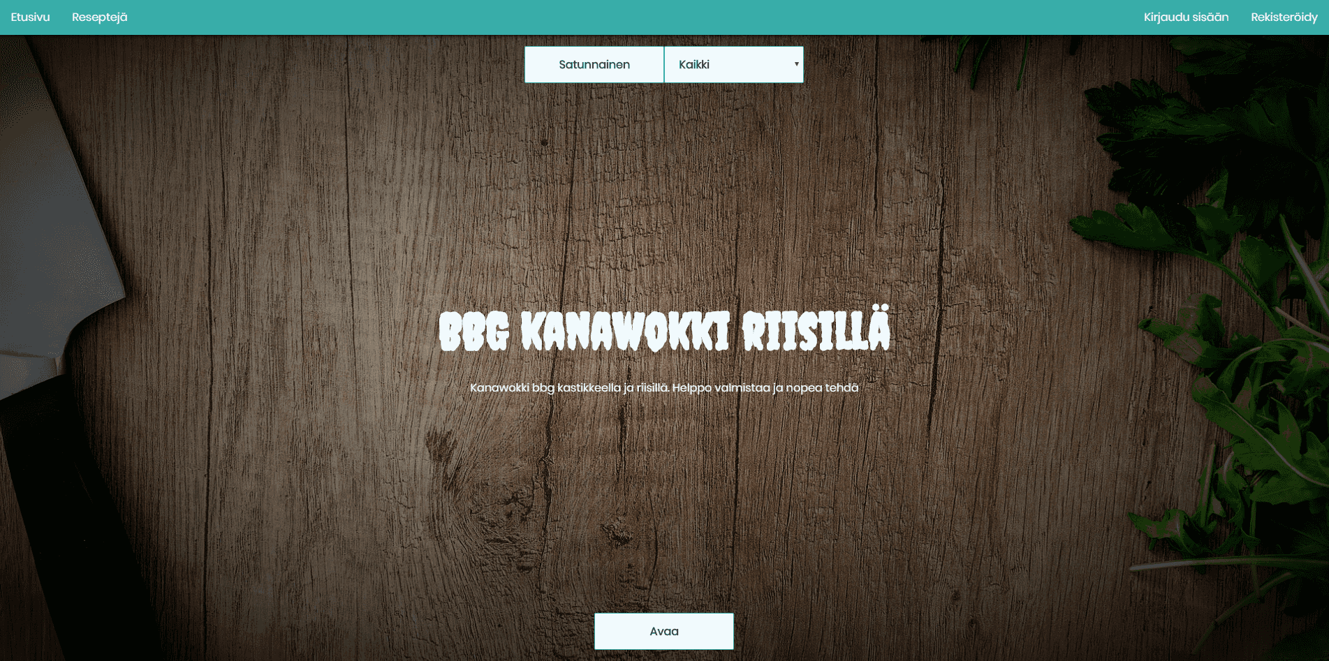 Random Recipe | Larqqa's blogfolio